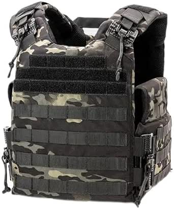 Amazon.com: AllGo Outdoors Quadrelease 2.0 Tactical Vest - Outdoor ...