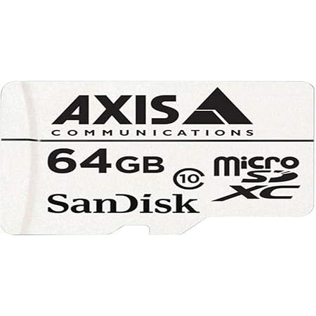 Amazon.com: AXIS Surveillance Flash Memory Card (Micro SDXC to SD ...