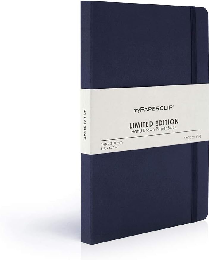 myPAPERCLIP Limited Edition Notebook | Hand Drawn Paper Back | Notebook ...