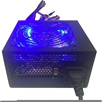750W Quiet PSU with Blue LED Fan, Braided Cables & Nepal | Ubuy
