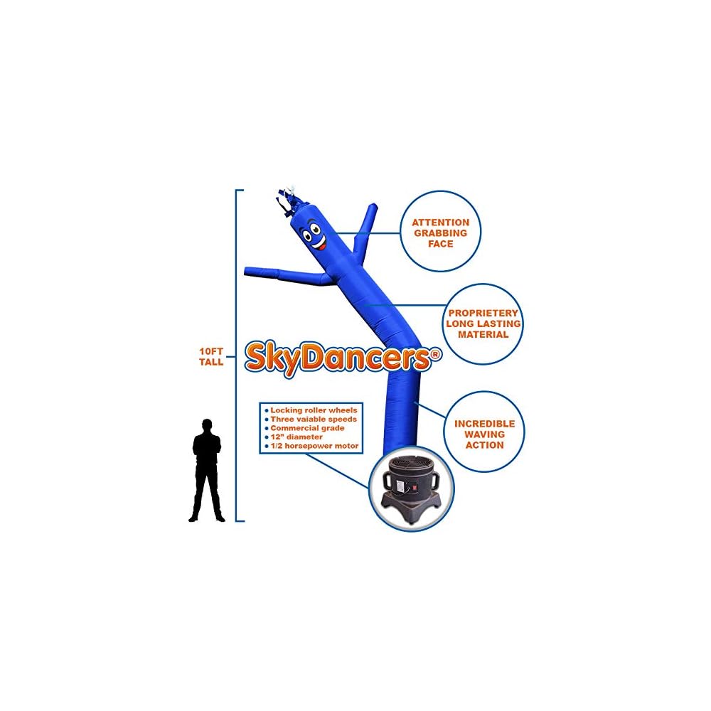 Sky Dancers Inflatable Tube Man Set - 10 Feet Tall Philippines | Ubuy