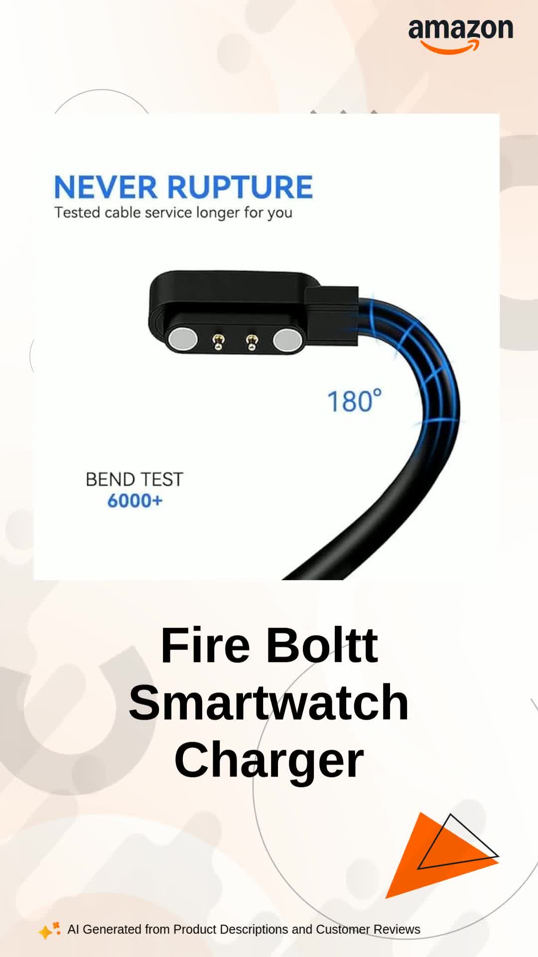 Watch Fire Boltt Smartwatch Charger on Amazon Live