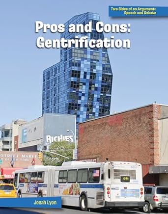 Pros and Cons: Gentrification (Two Sides of an Argument: Speech and ...