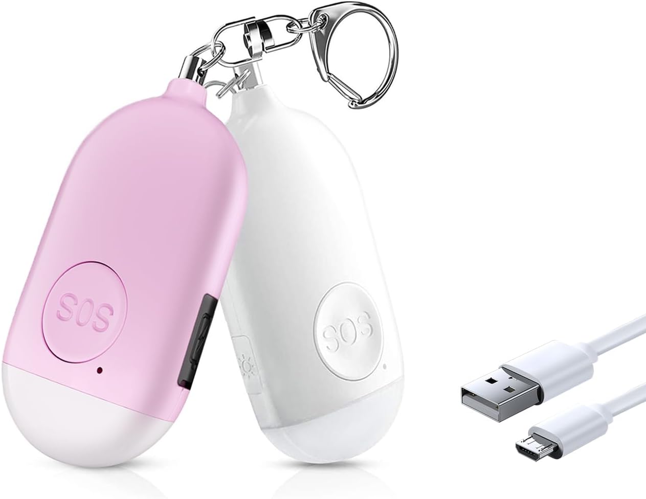 Safesound Personal Alarm, Rechargeable Self Defense Security Alarm ...