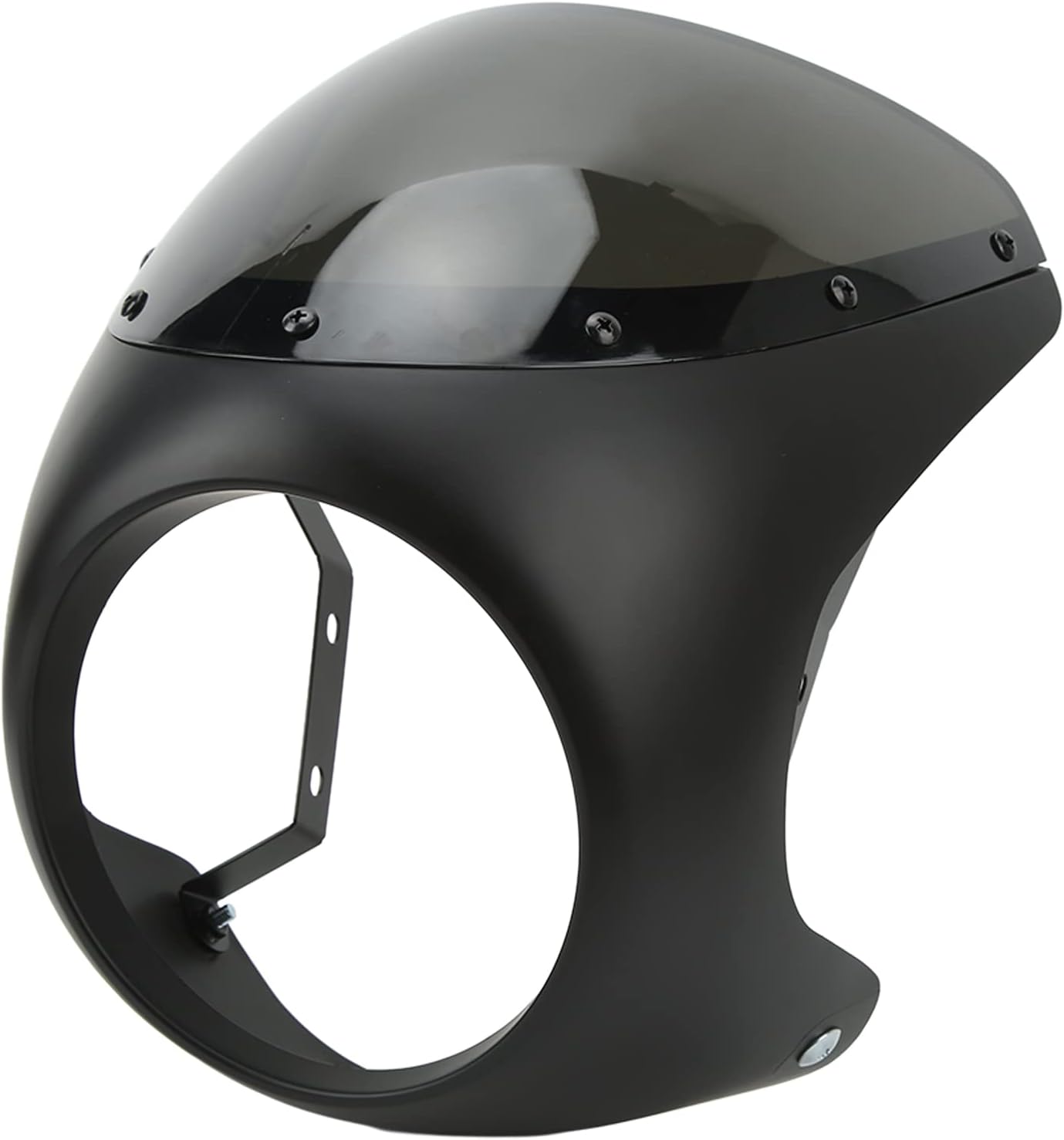 7in Motorcycle Headlight Fairing,KIMISS Round Headlamp Fairing ...