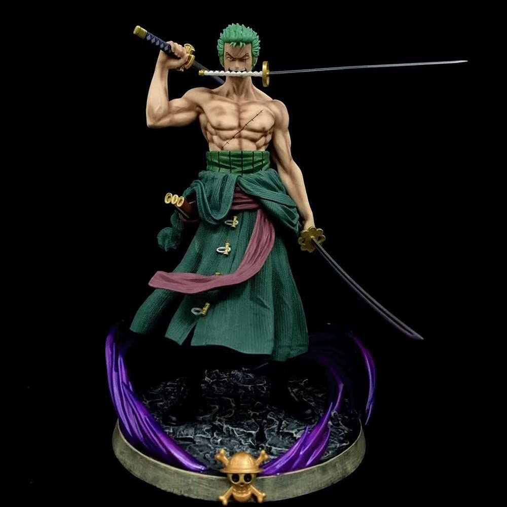 Buy YANGENG ONE PIECE GK Dream Roronoa Zoro 14.5 Inches Interchangeable ...