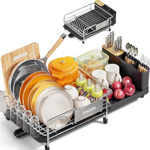 Amazon.com - SUNLY Dish Drying Rack, Expandable Dish Racks for Kitchen ...