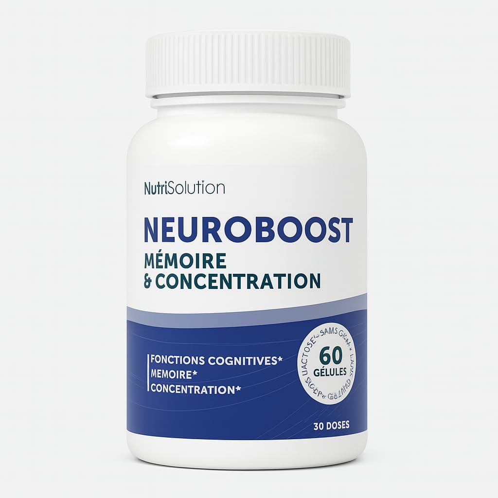 Neuro Boost par Nutrisolution - Boost Cognitif & Énergie, Vitamines B ...