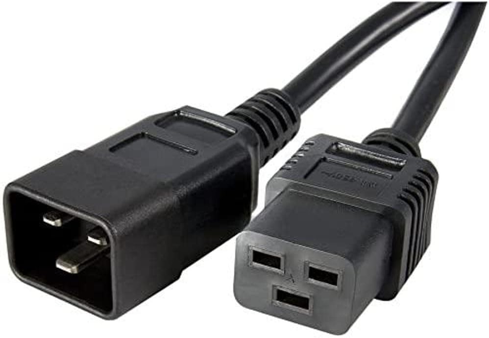 Buy StarTech.com 3 ft Computer Power Cord - C19 to C20 - Power cable ...