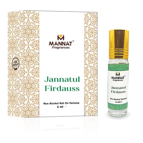 jannatul firdaus Attar, Concentrated Pure Perfume Oil 6 ML Roll On ...