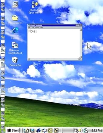 Retro 2000s Computer Notebook: Y2K Tech College Ruled 8.5x11: Cute ...