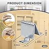Amazon.com: 10-Pack Shelf Clips Compatible with Sandusky Metal Cabinets ...