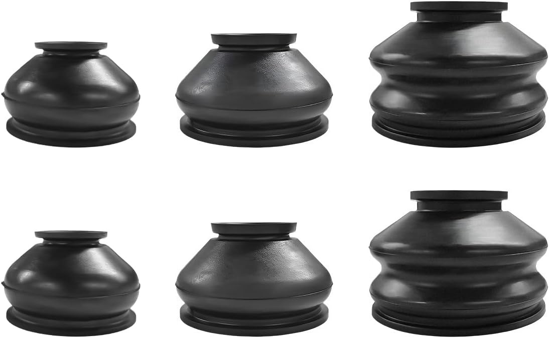 Amazon.com: DXNQ 6 PCS Ball Joint Tie Rod Boot, Flexible Rubber Turn to ...
