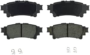 Amazon.com: SUPLABEL HZ1391 Ceramic Disc Brake Pad Set - Compatible ...