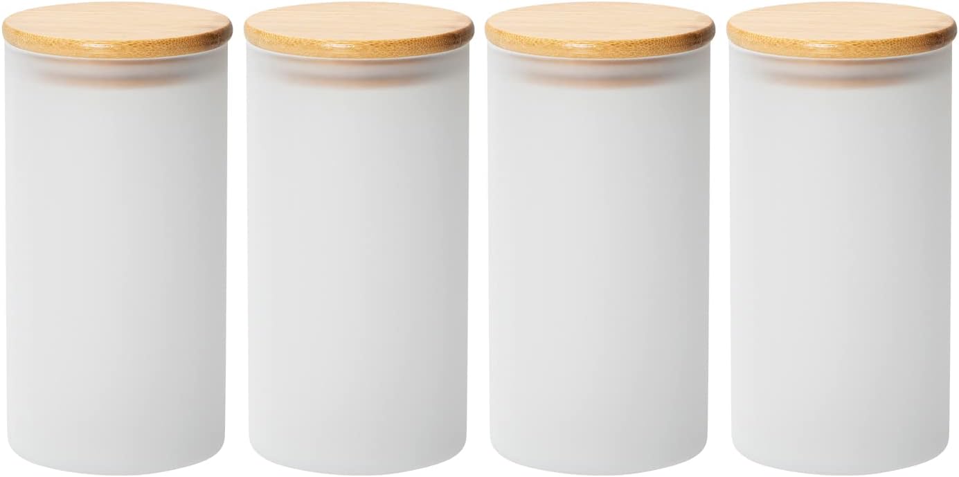 Amazon.com: PYD Life Sublimation Storage Jars Glass Blanks Tumbler Food ...