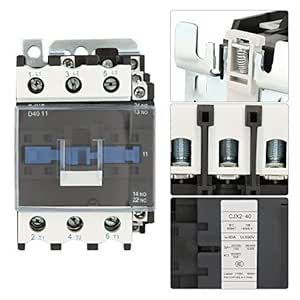 Industrial AC Contactor, CJX2-4011 High Sensitivity Industrial Electric ...