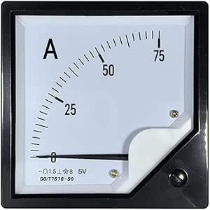 Amazon.com: NENEN 6C2 5V Input Analog Pointer Ammeter 10A 20A 30A 50A ...