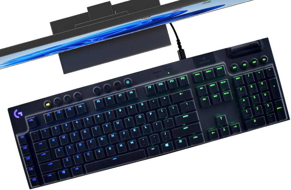 Amazon.com: Keyboard Cover Skin for Logitech G815 G915 RGB Mechanical ...