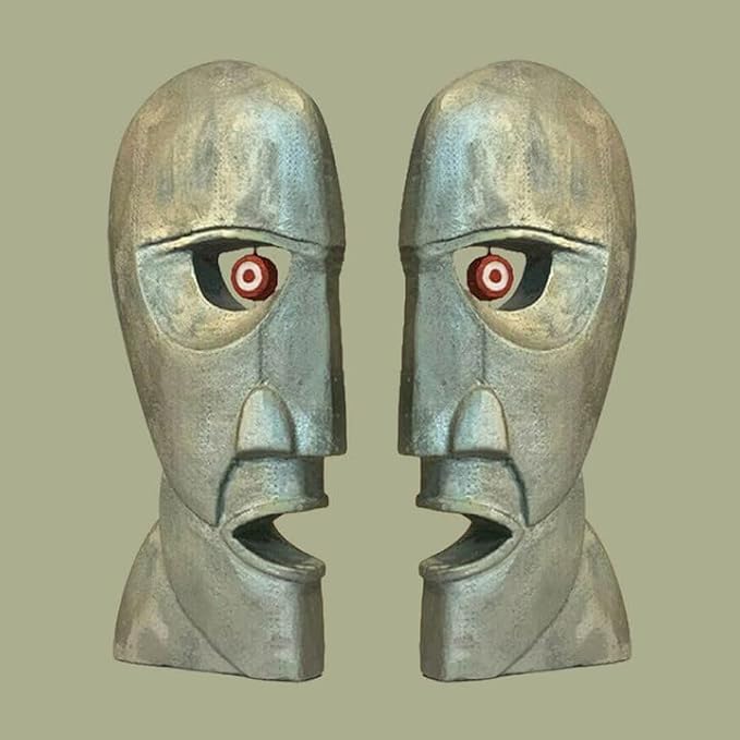 Amazon.com : Division Bell Heads Statue Ornament Bell Heads Sculpture ...
