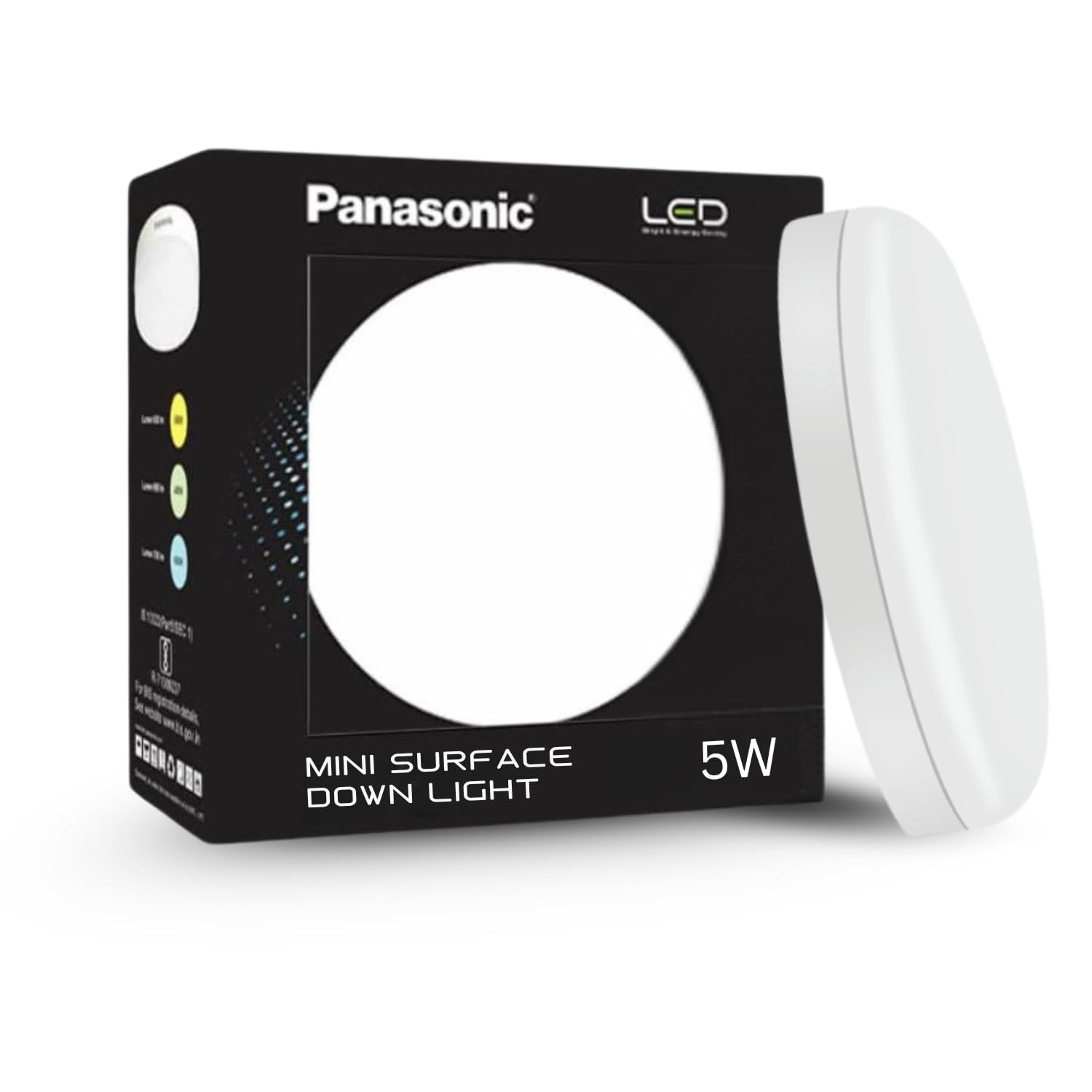 Panasonic 5W Mini Surface Downlight, Surface Downlight for False ...