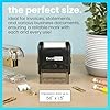 Controlled Copy Self Inking Rubber Stamp - Red Ink (ExcelMark A1539 ...