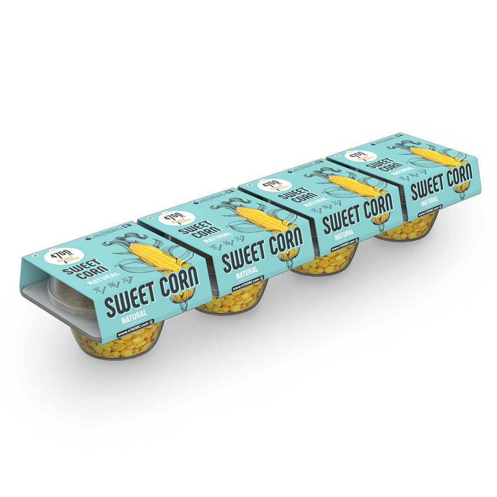 4700BC Sweet Corn, Natural, Ready to Eat, 80g (Pack of 4) : Amazon.in ...