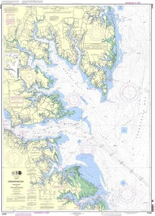 Amazon.com: NOAA Chart 12238: Chesapeake Bay Mobjack Bay and York River ...
