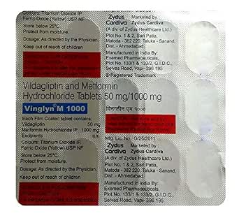 Vinglyn M 1000 - Strip of 15 Tablets : Amazon.in: Health & Personal Care