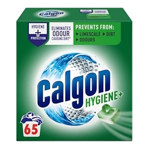 Amazon.com: Calgon Hygiene Plus Washing Machine Cleaner & Limescale ...