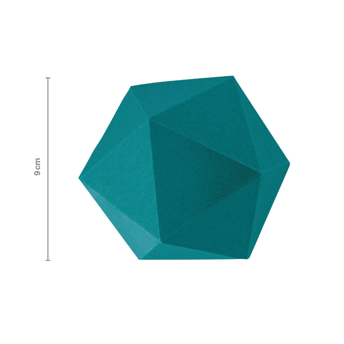 Fiskars 3D Paper Jewel, Geode template, For Creating 3D Shapes, Plastic ...