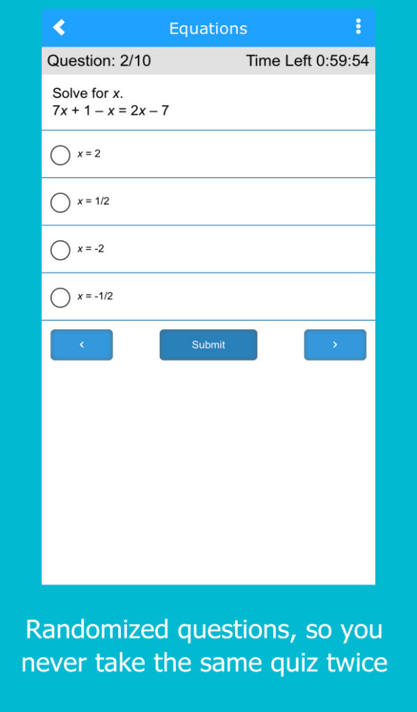 GED Math Test - App on Amazon Appstore