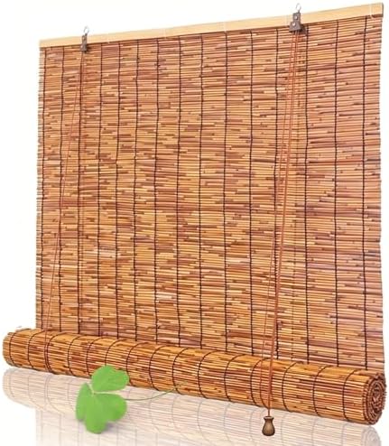 Amazon.com: Natural Bamboo Shades for Outdoor Patio, Outdoor Bamboo ...