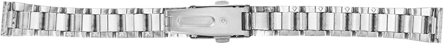 Amazon.com: Metal Watch Strap, Adjustable Length, Secure Folding Clasp ...