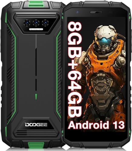 DOOGEE S41T Unbreakable Mobile Phone Android 13 Smartphone, 8GB RAM ...