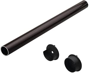 Amazon.com: Hafele Closet Rod Round - with End Supports, Synergy ...