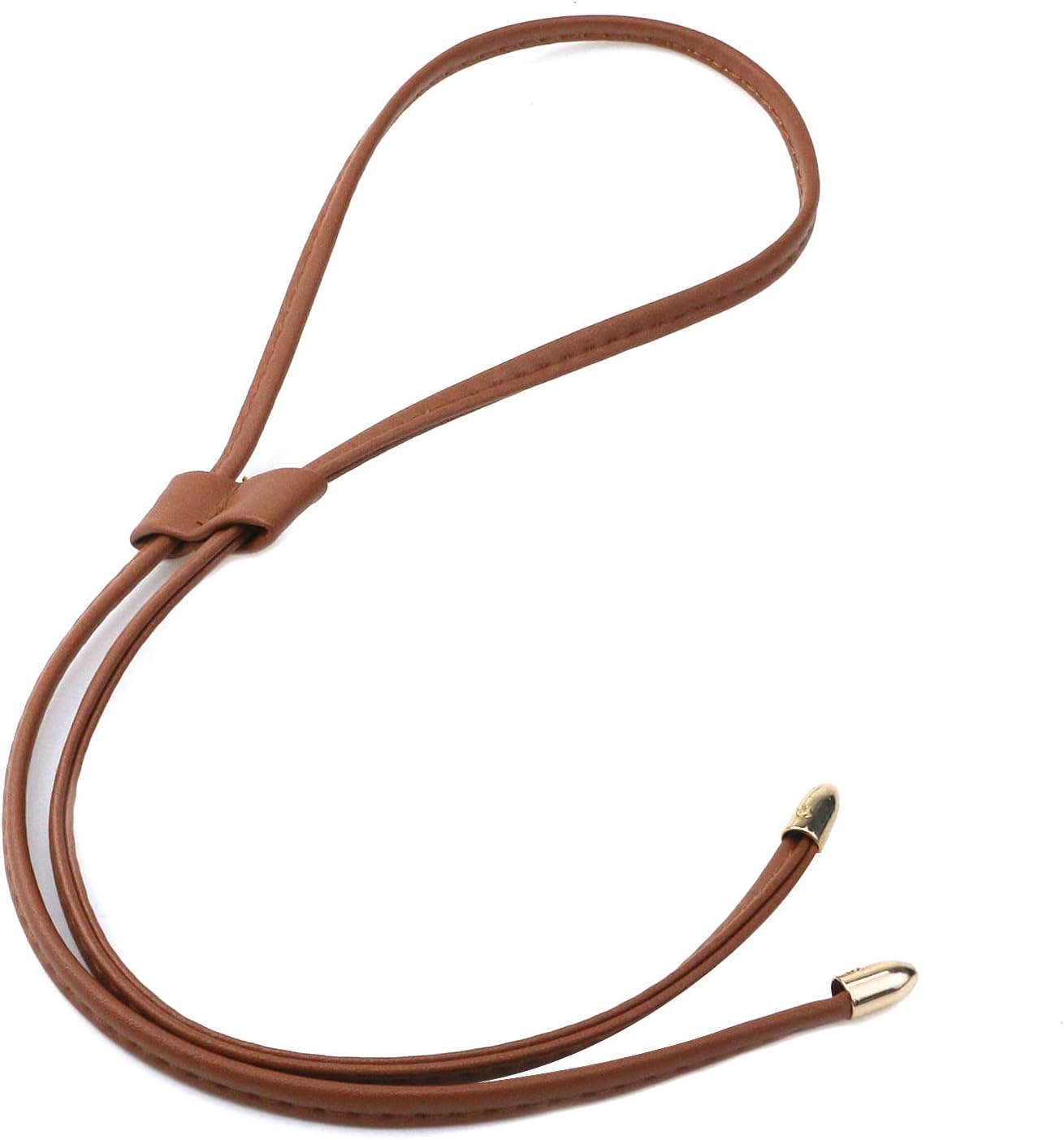 Amazon.com: Semetall PU Leather Drawstring,Pull String Purse Strap ...