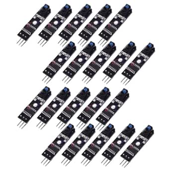 20PCS TCRT5000 3-pin IR Infrared Line Track Follower Sensor Obstacle ...