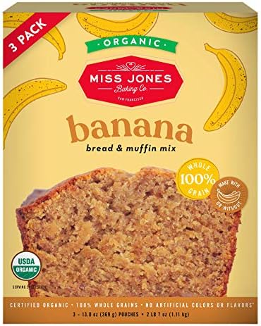 Amazon.com : Miss Jones Baking Organic Gingerbread Bread, Muffin ...