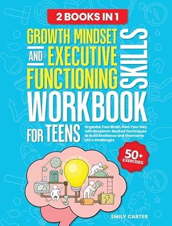 Amazon.co.jp: Growth Mindset and Executive Functioning Skills Workbook ...