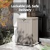 48 Gallon Package Delivery Box for Porch, Storage Box with Lockable ...