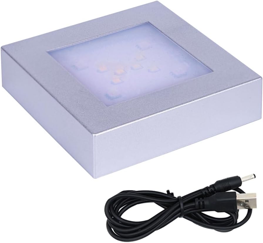 Amazon.com: Simplelight 5 Inch Square LED Base Light for Centerpieces ...