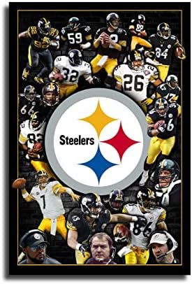 Amazon.com: Trends International NFL Pittsburgh Steelers - Logo 21 Wall ...