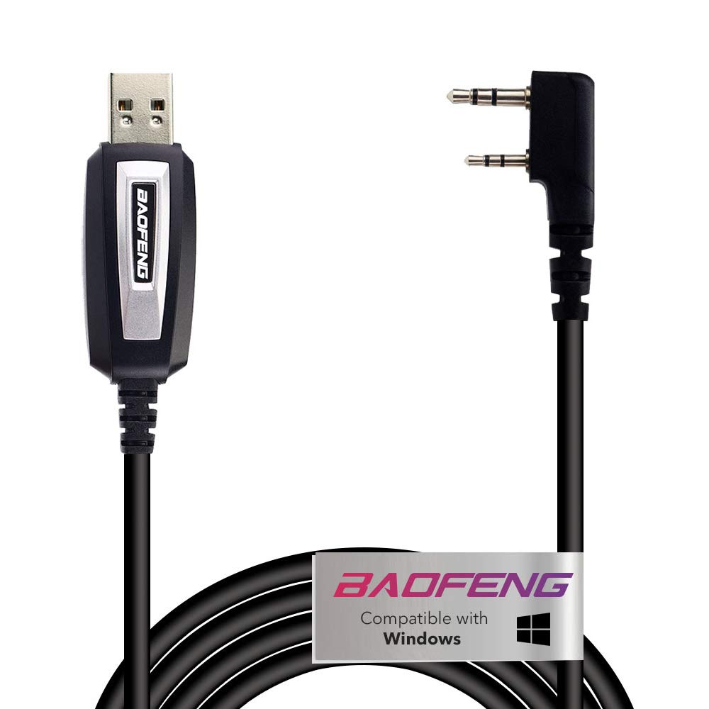 Baofeng Programming Cable for Two Way ham Portable radios: UV-5R, 5RA ...