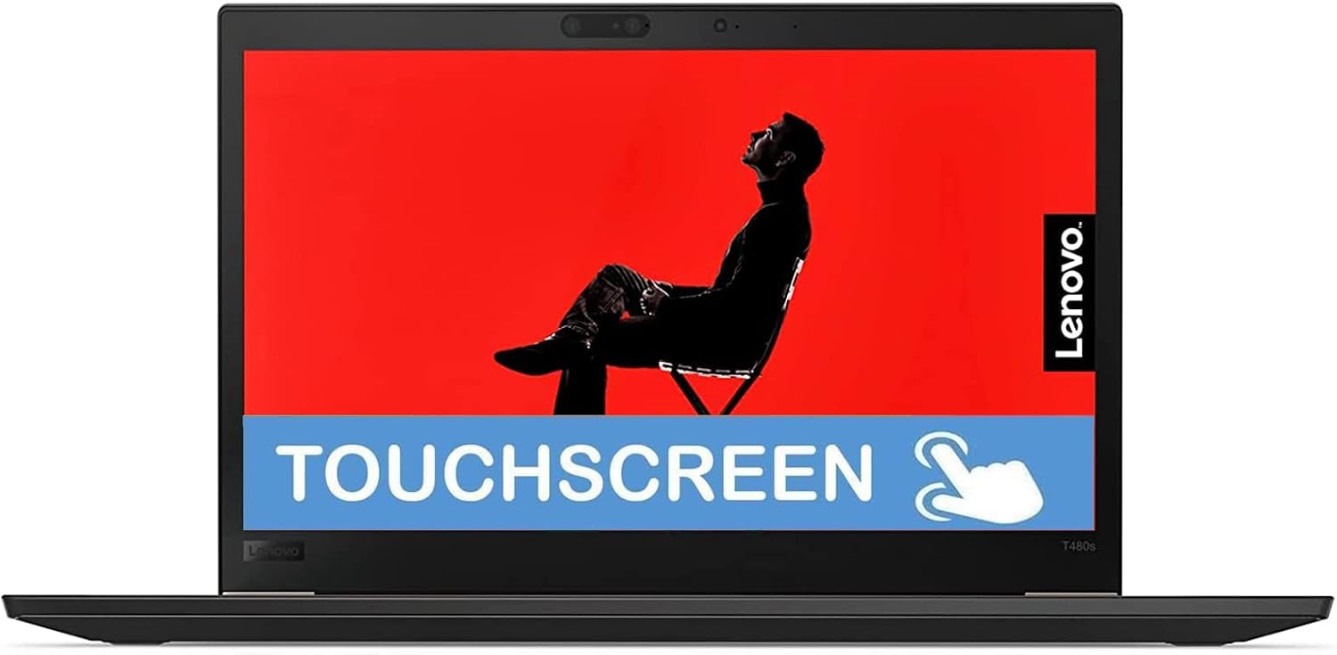 Amazon.com: LENOVO ThinkPad T480s Touchscreen Laptop, 14" IPS FHD ...