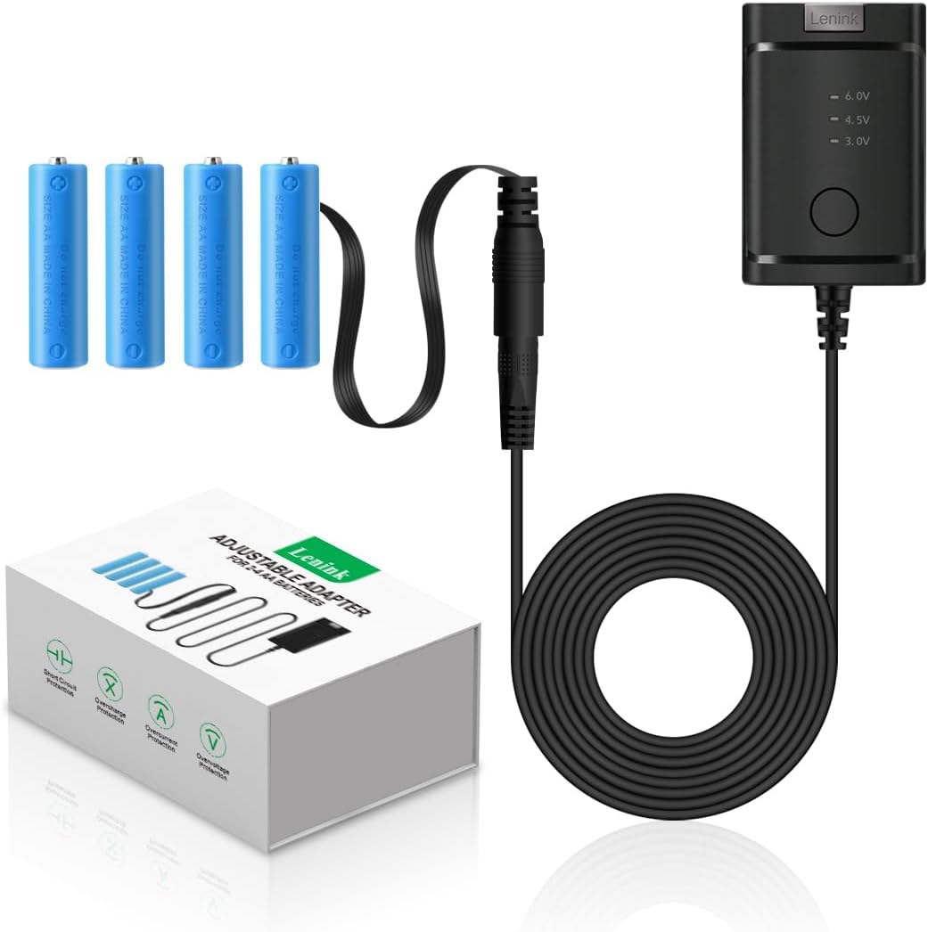 Amazon.com: LAMPVPATH (Pack of 4) C Battery Adapter, AA to C Battery ...