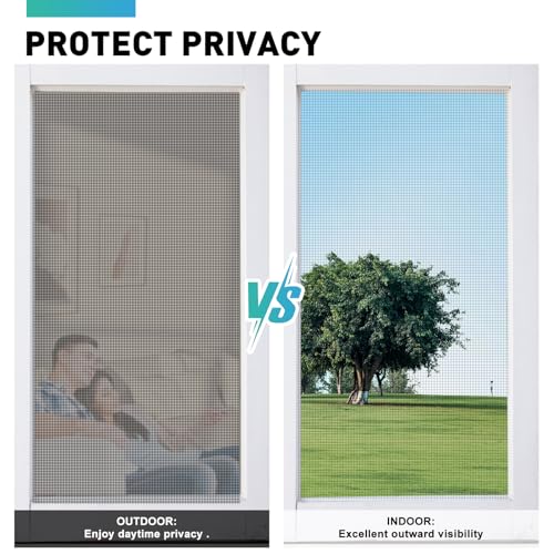 Snapklik.com : Window Screen, 39In X 25Ft Solar Screen For Window,Sun ...
