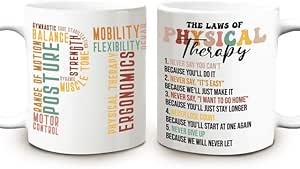 Amazon.com | MEDROC Funny Physical Therapy Gifts - Coffee Mugs Ceramic ...