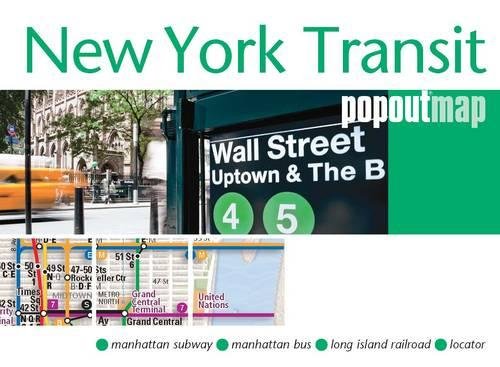 New York Transit PopOut Map: pop-up city map of New York transit ...