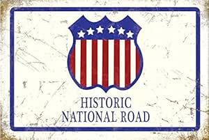 Amazon.com: CLASSIC AMERICAN ROAD SIGNS ARTWORK - Historic National ...