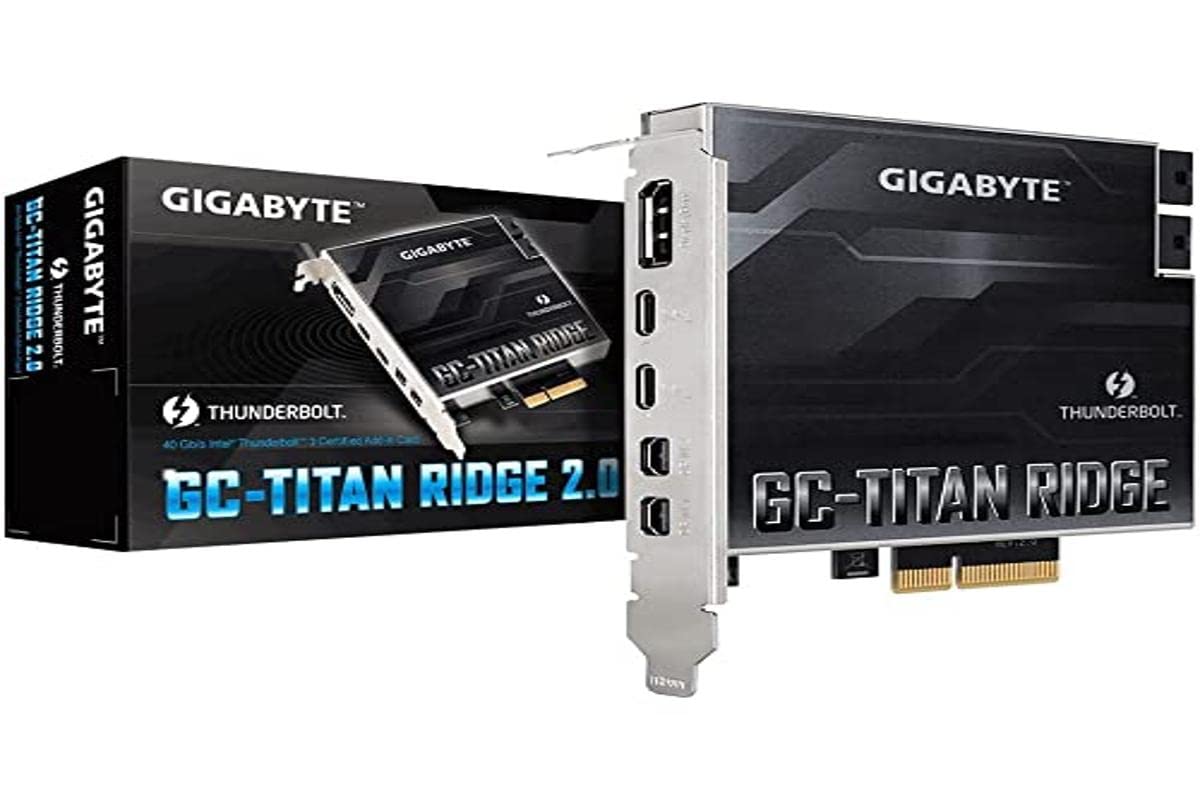 Gigabyte Titan Ridge 1.0 Card : Amazon.ca: Electronics